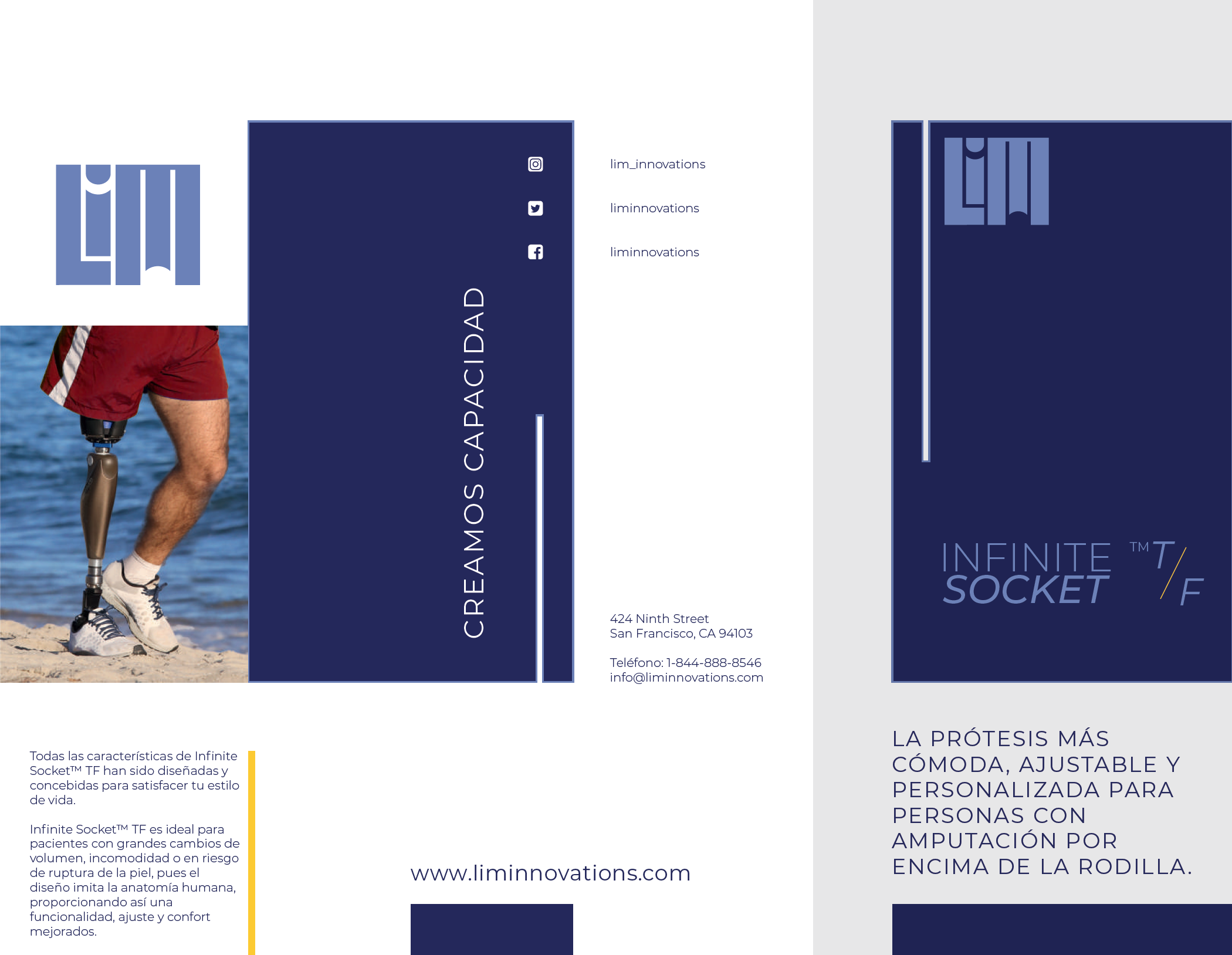 Infinite Socket TF Spanish | LIM Innovations